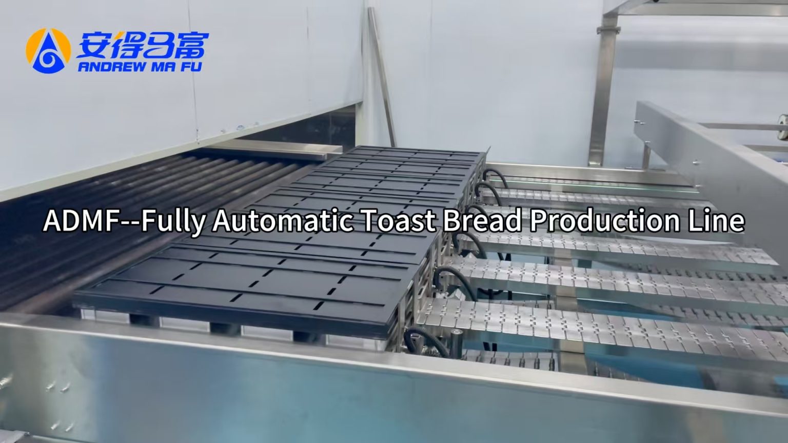 Andrew Mafu Machinery Demonstrates Fully Automatic Toast Bread ...