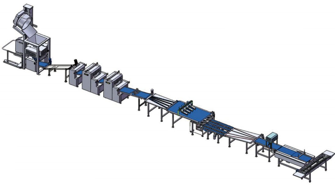 Butterfly Puff Production Line - Andrew Ma Fu | Bread Production Line ...