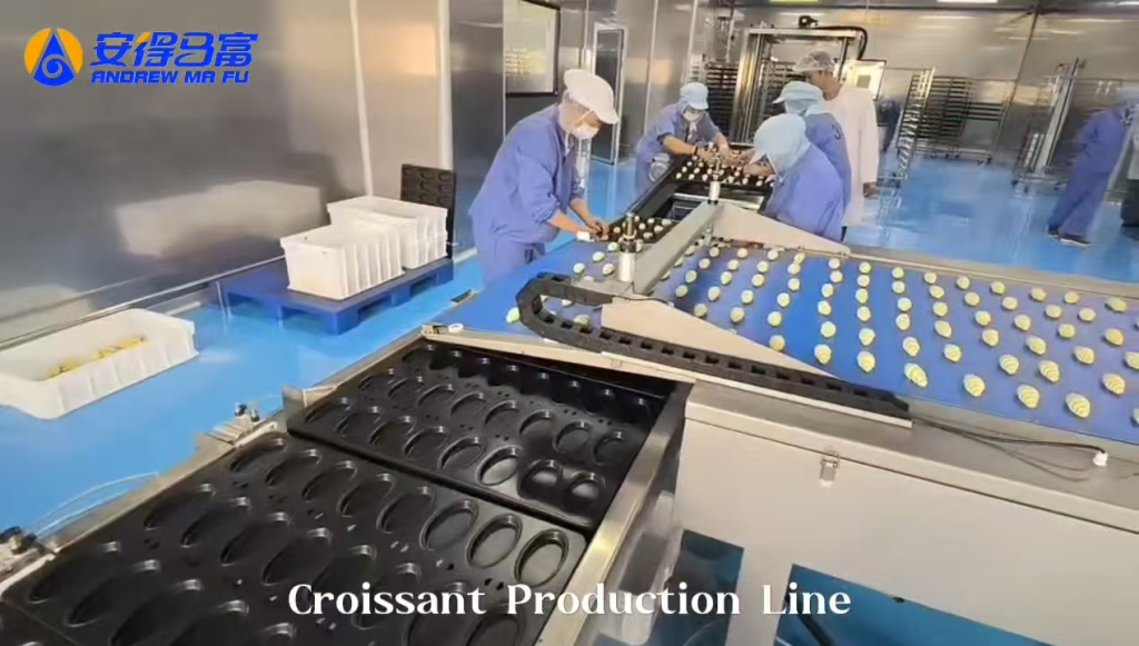 ADMF Croissant Production Line - Andrew Ma Fu | Bread Production Line ...